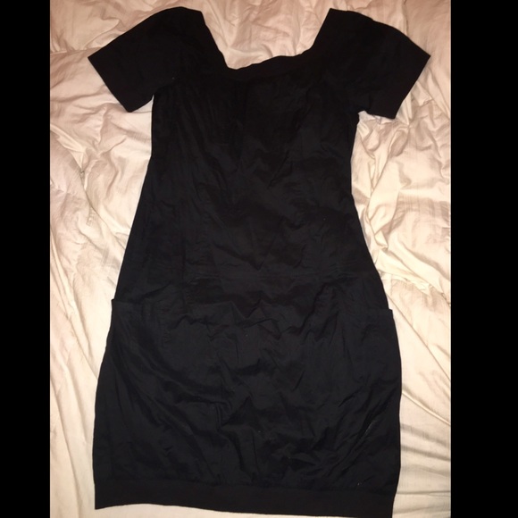 French Connection | Dresses | French Connection Black Short Sleeve ...